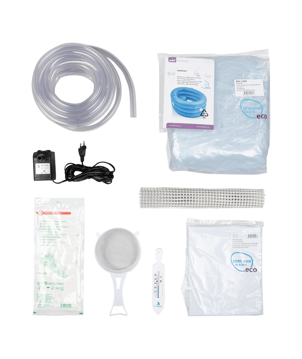 Premium Water Birth Kit for Home Birth Mini / 1 person – Birthpools B.V.